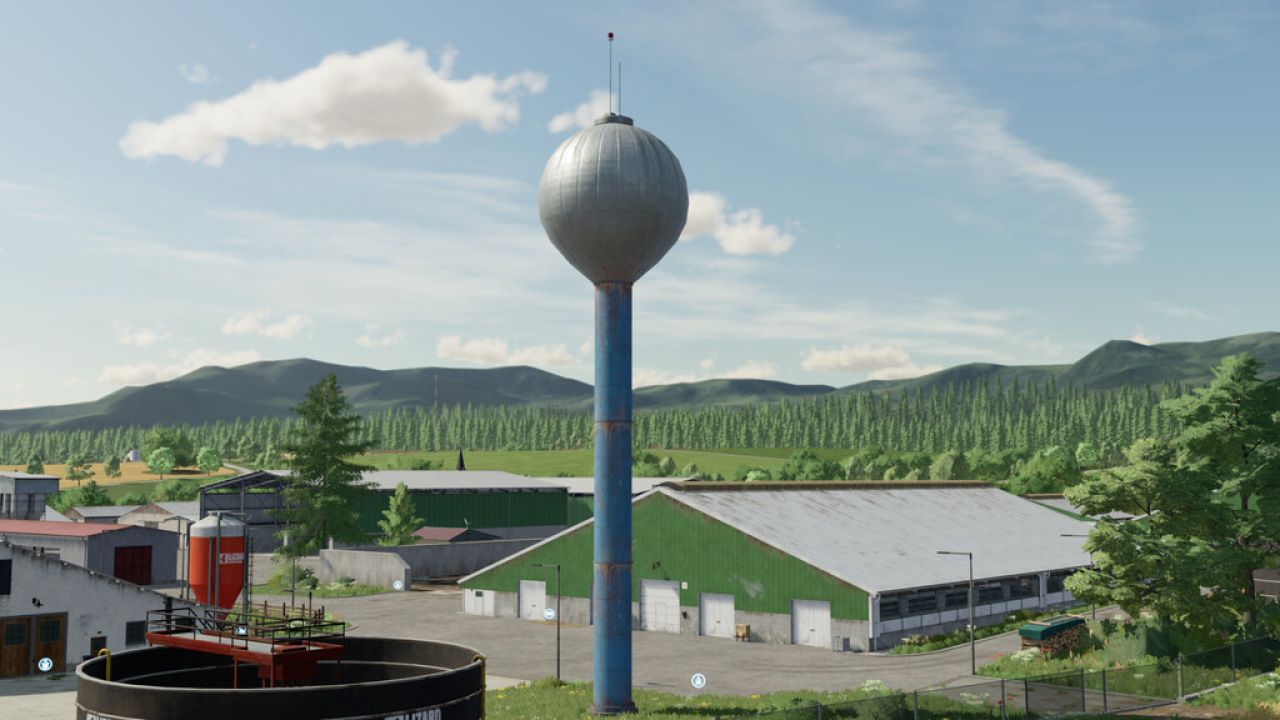 Lizard Water Tower FS22 - KingMods