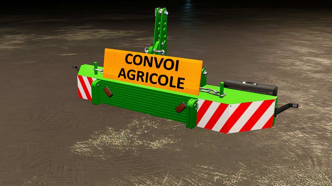 Masse convoi, 1200KG FS22 - KingMods