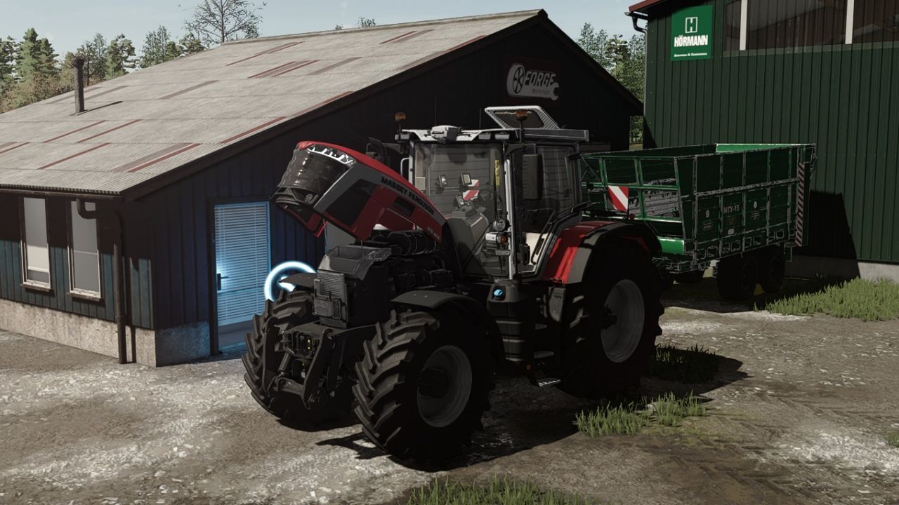 Massey Ferguson 8S FS22 - KingMods