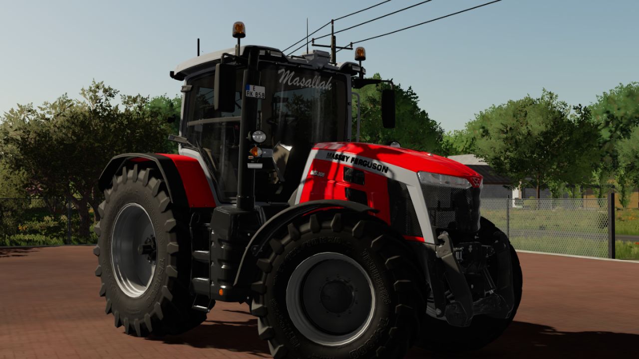 Massey Ferguson 8S Edit LS22 - KingMods