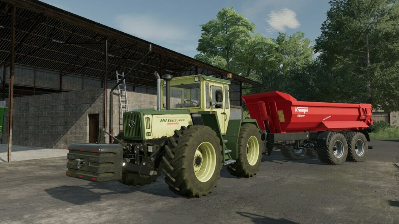 Som do Motor MB-Trac (Prefab) FS22 - KingMods