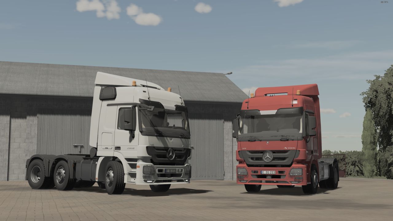 Mercedes Actros MP3 FS22 - KingMods