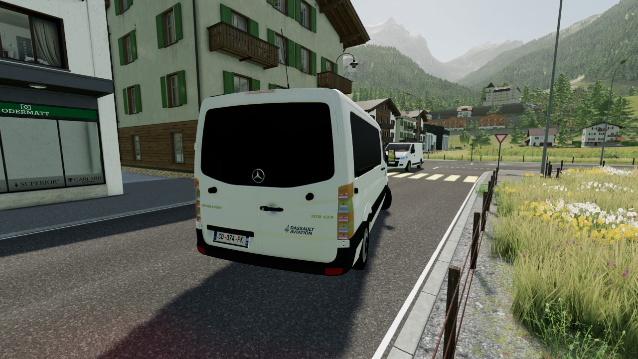 Mercedes Sprinter - Dassault Aviation FS22 - KingMods