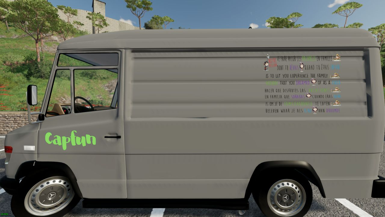 Mercedes Vario 614D - Capfun Camping FS22 - KingMods