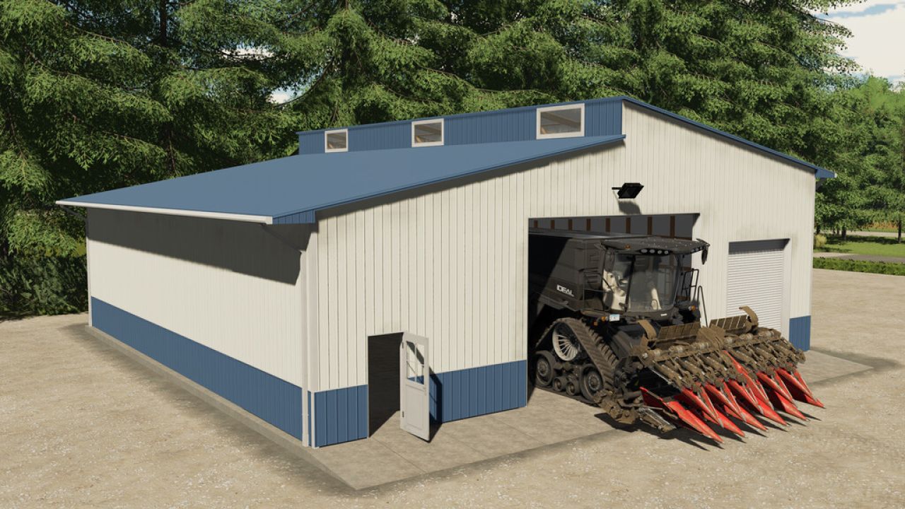 Metal Garage FS22 - KingMods