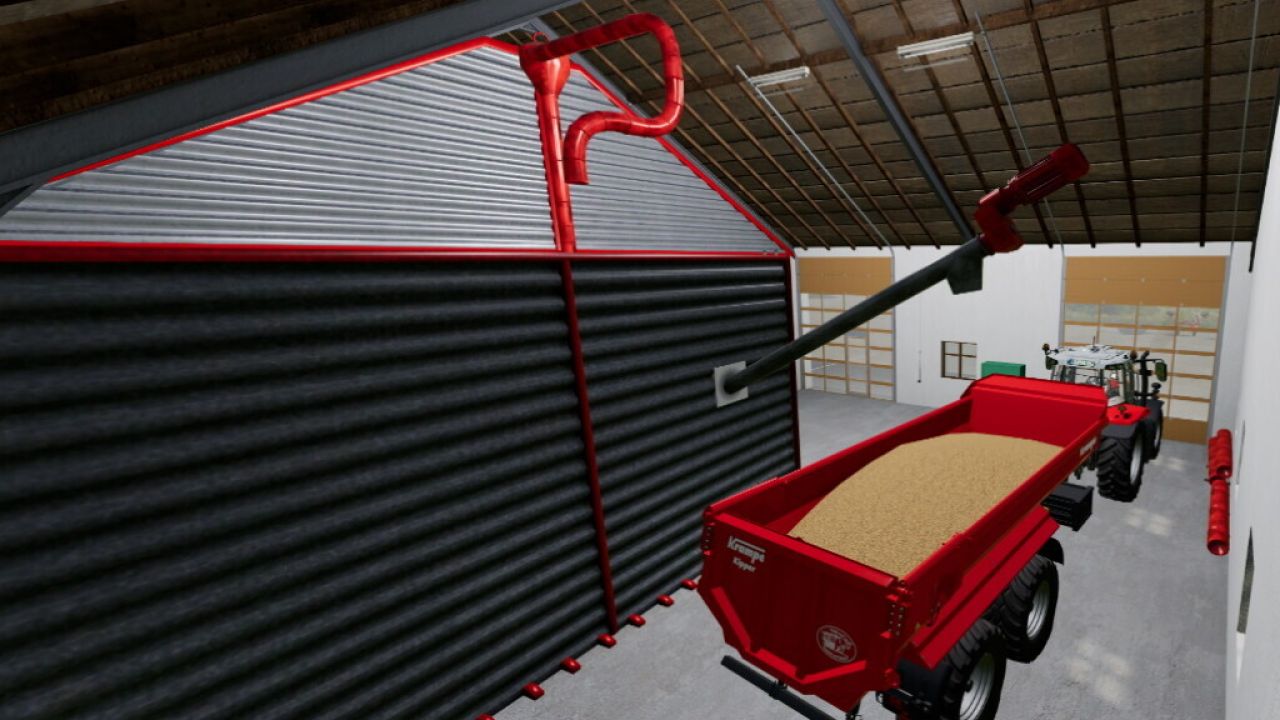Modern Machinehall Package FS22 - KingMods