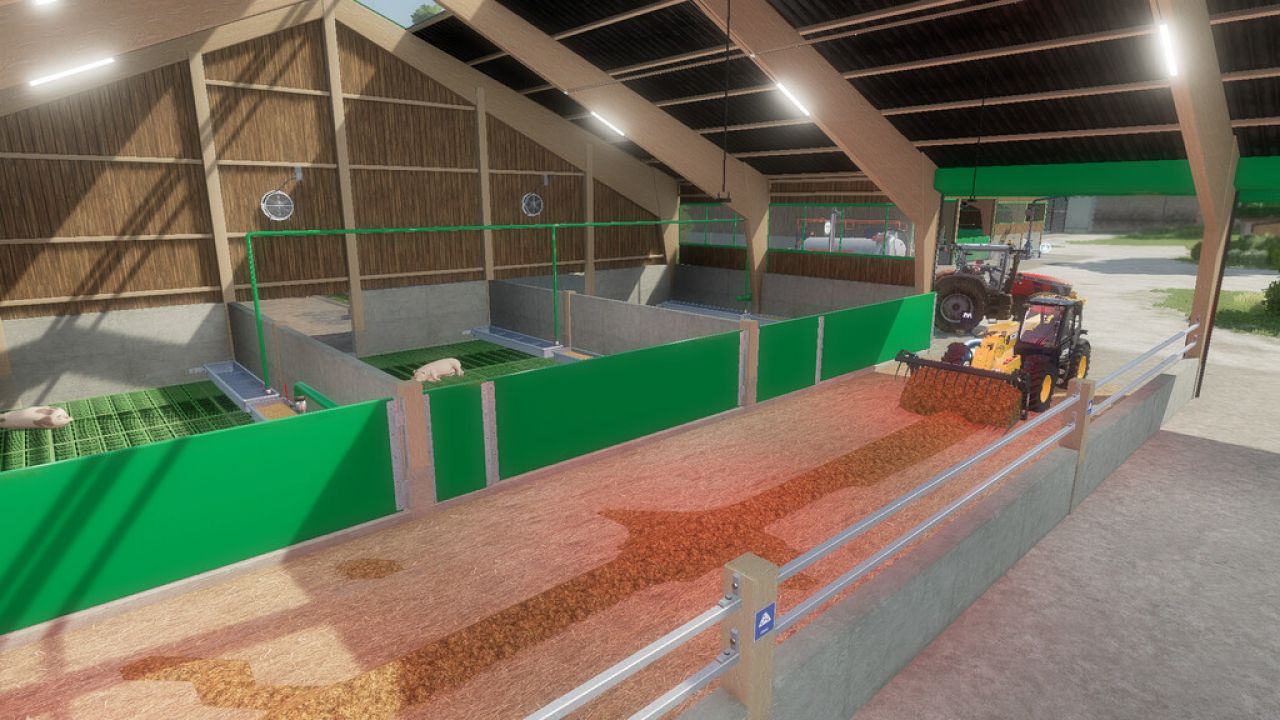 Modern Pigs Barn FS22 - KingMods