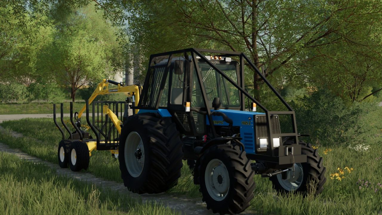 MTZ 1025 Forestry FS22 - KingMods