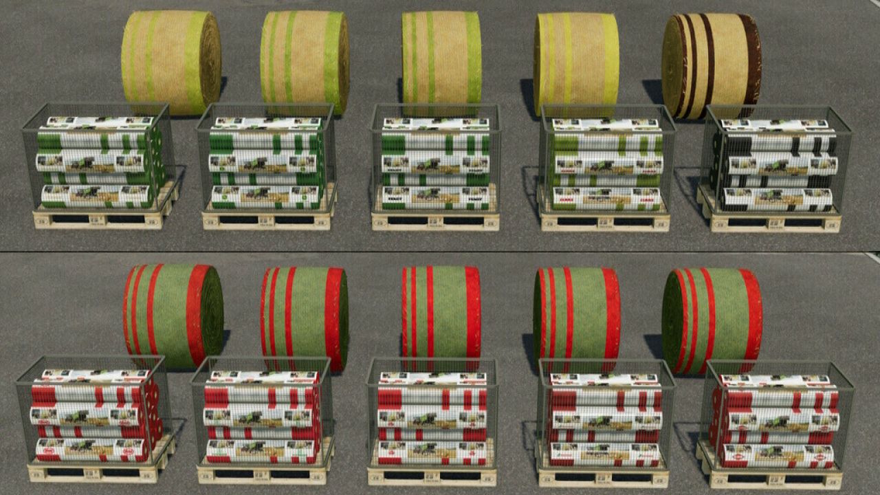 Net Wrap Addon FS22 - KingMods