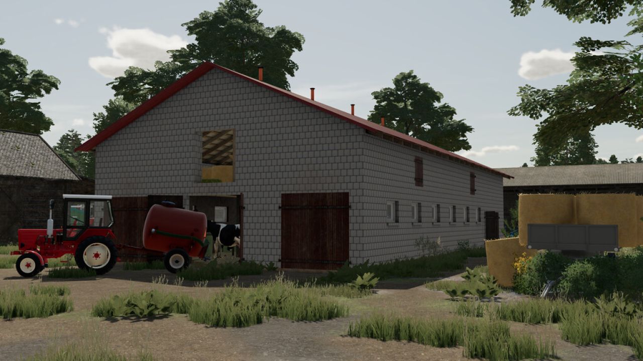 New Cowshed For Cows FS22 - KingMods