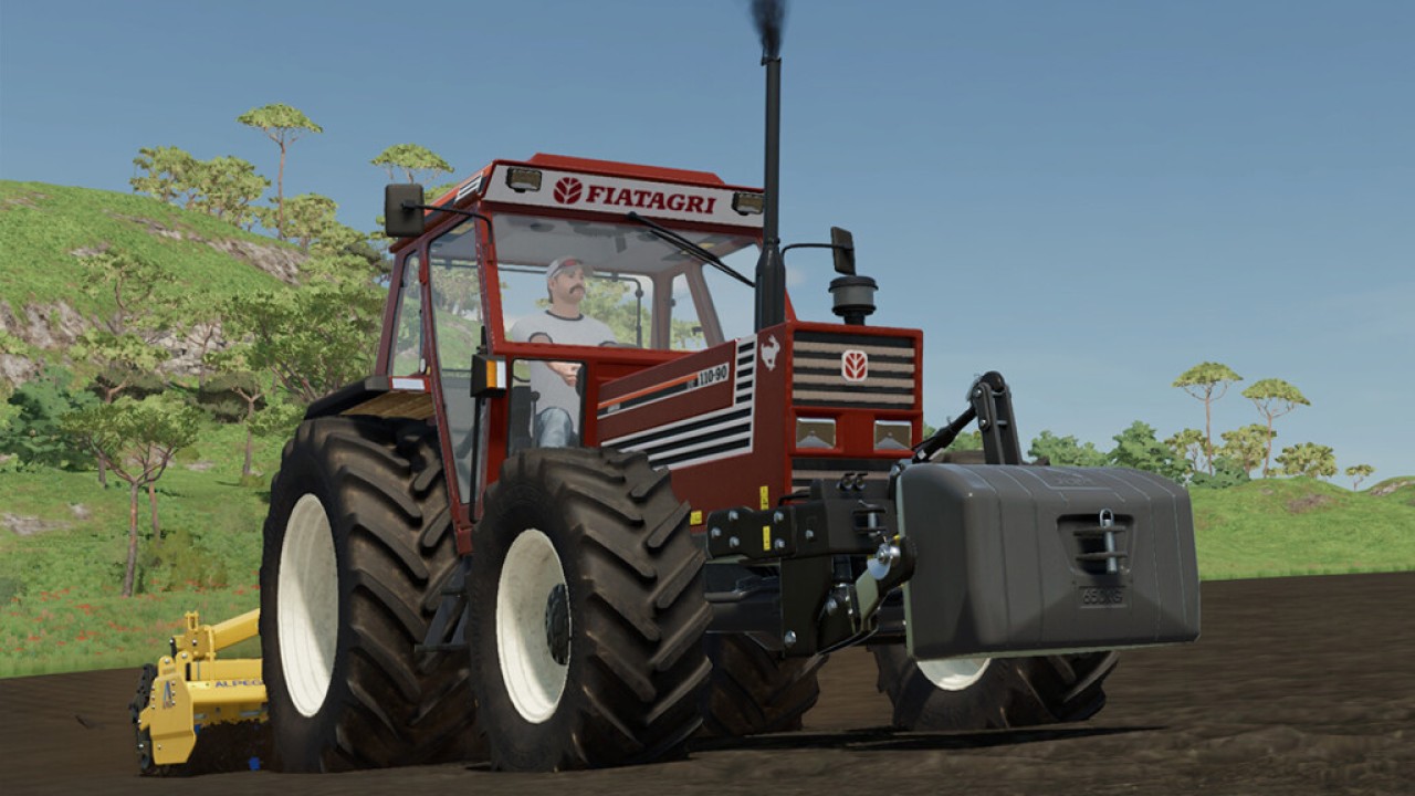 New Holland 110 90 FS22 - KingMods