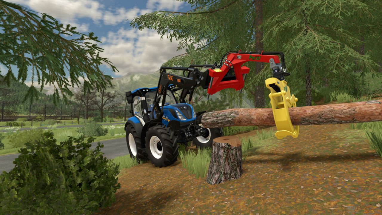 New Holland T5 AC & DC FS22 - KingMods