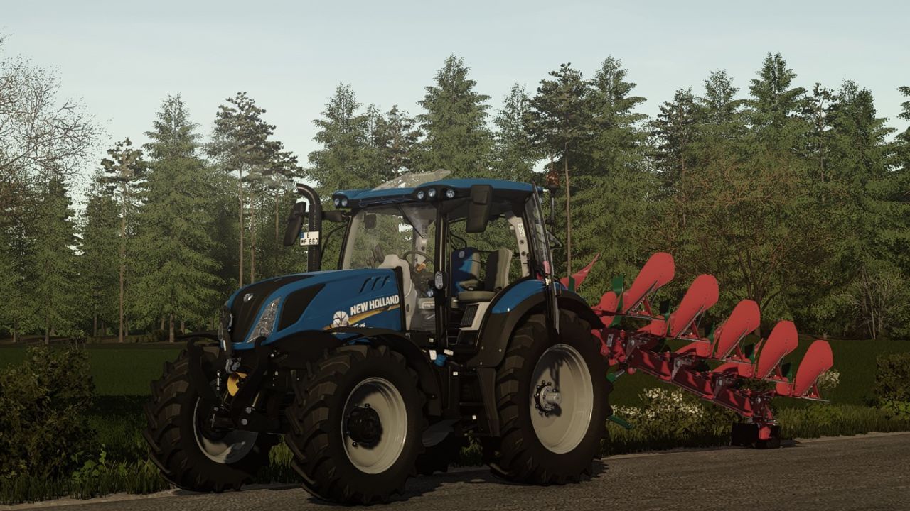 New Holland T6 2018 FS22 - KingMods