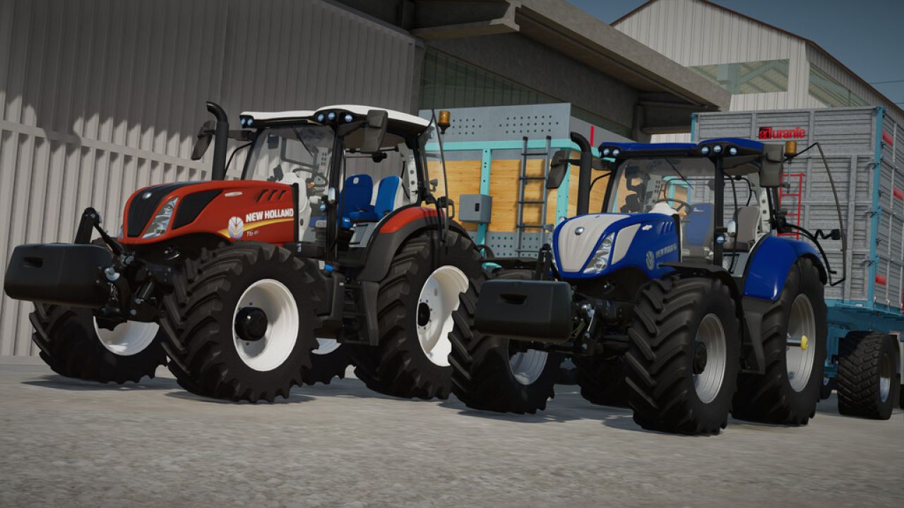 New Holland T6 Tier 4B FS22 - KingMods