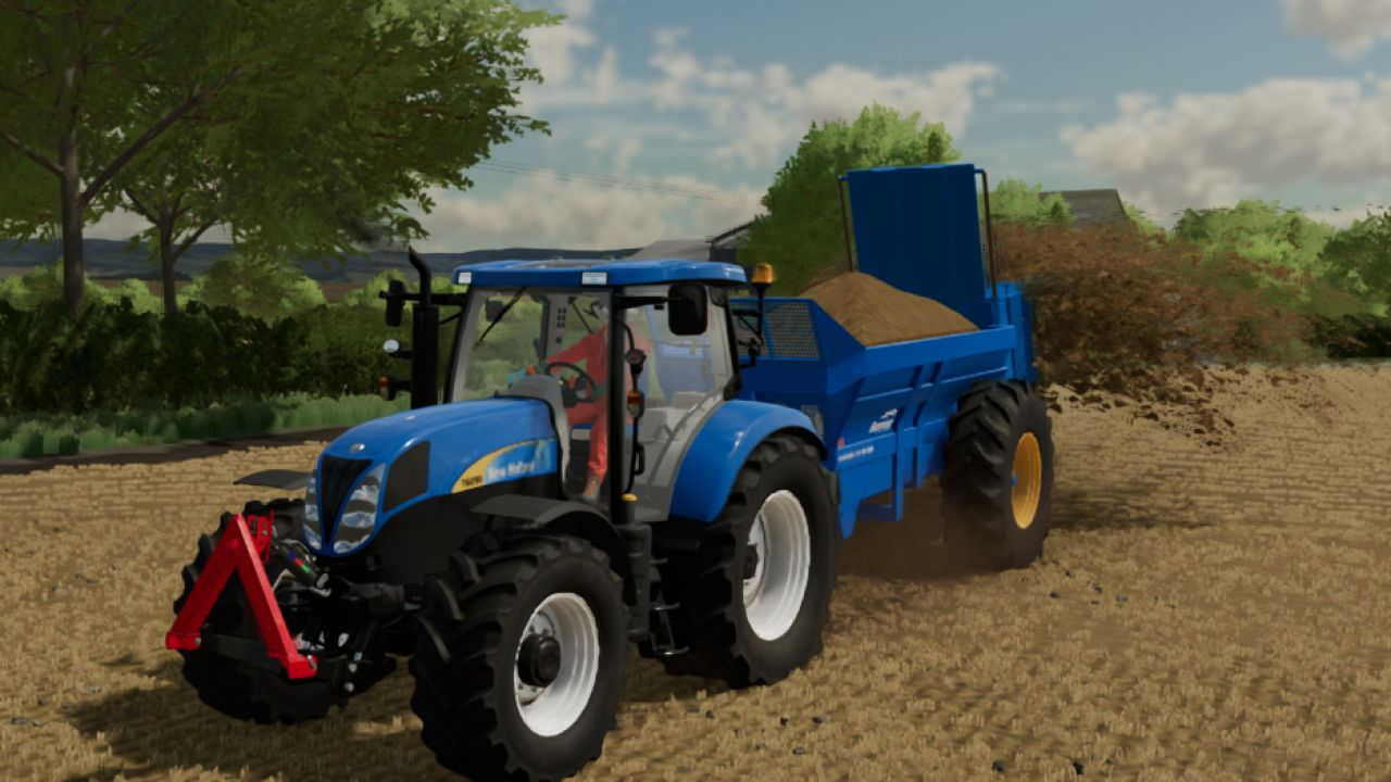 New Holland T6000 Series Large Body FS22 - KingMods