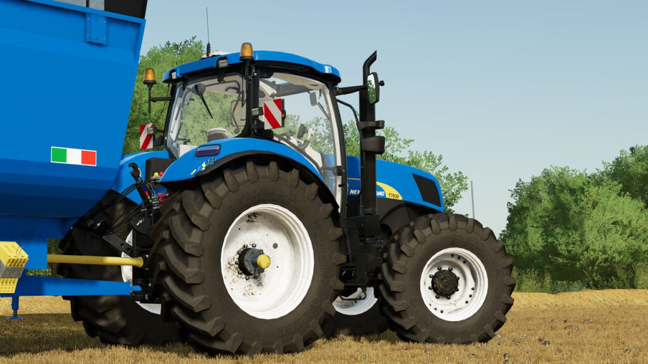 New Holland T7 Series Tier4A FS22 - KingMods