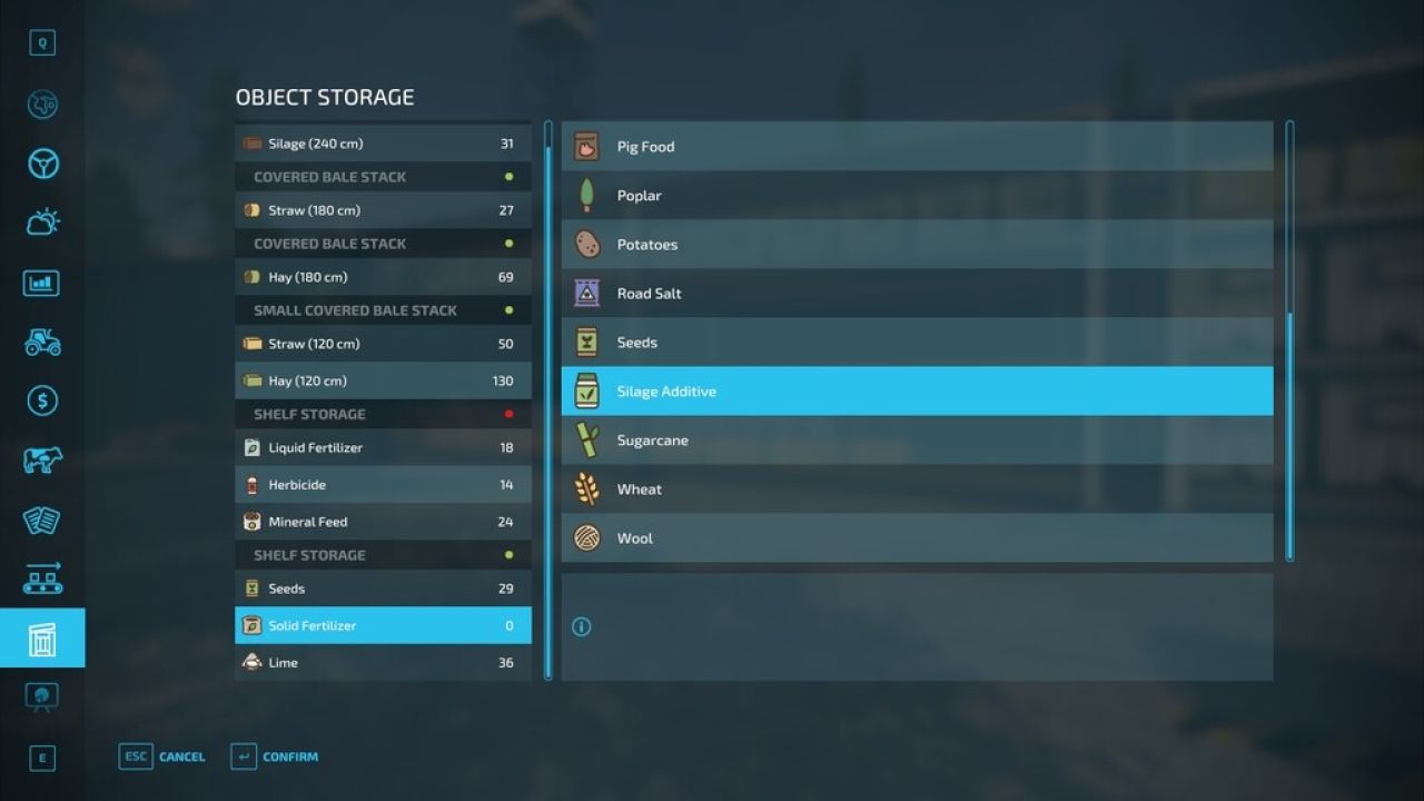 Armazenamento de objetos FS22 - KingMods