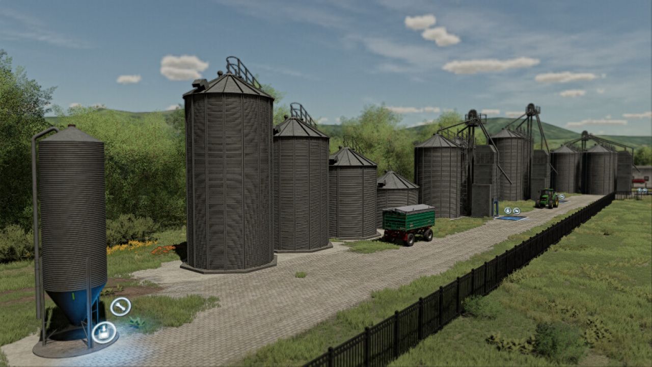 Old Silo Bins FS22 - KingMods
