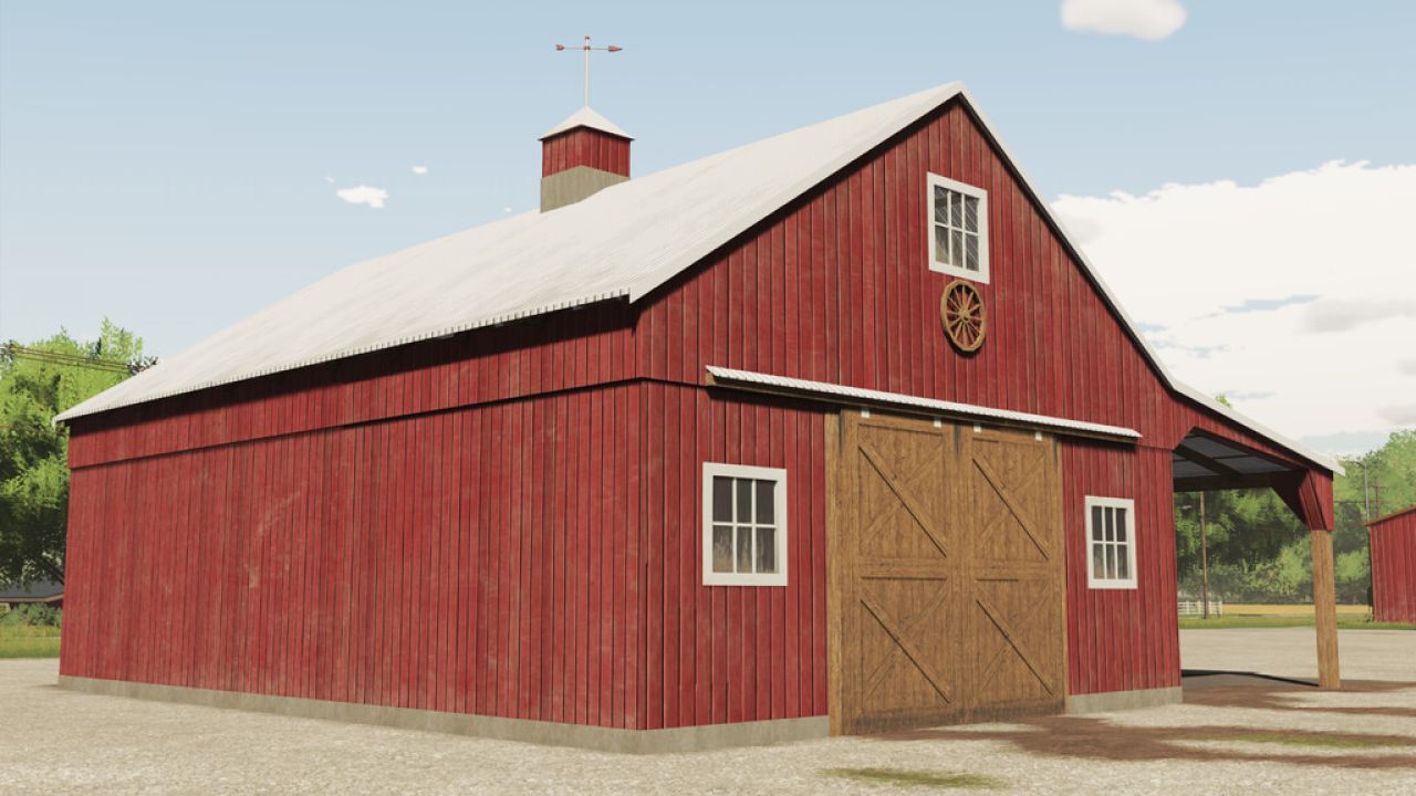 Old Wooden Barn FS22 - KingMods