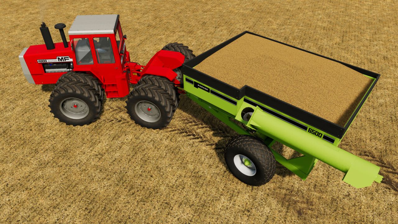 Parker 6500 Grain Cart FS22 - KingMods