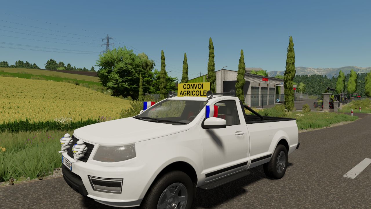 Pick-Up “Comboio Agrícola” FS22 - KingMods