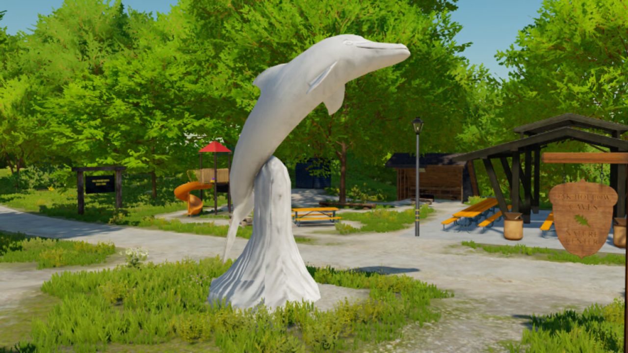 Placeable Decoratives Pack FS22 - KingMods