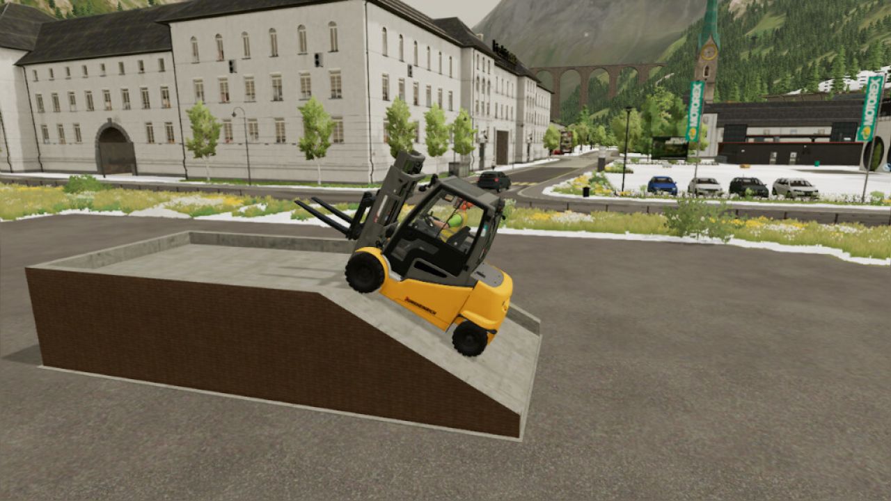 Placeable Ramp FS22 - KingMods