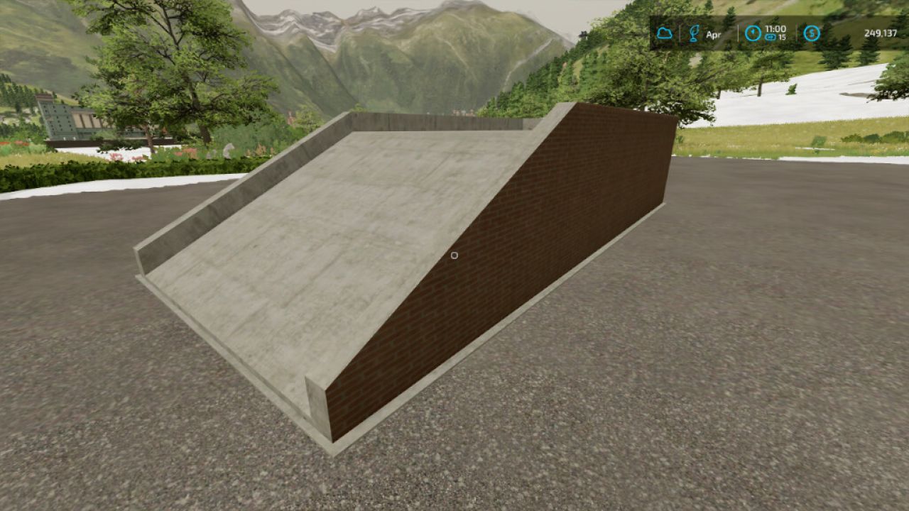 Placeable Ramp FS22 - KingMods