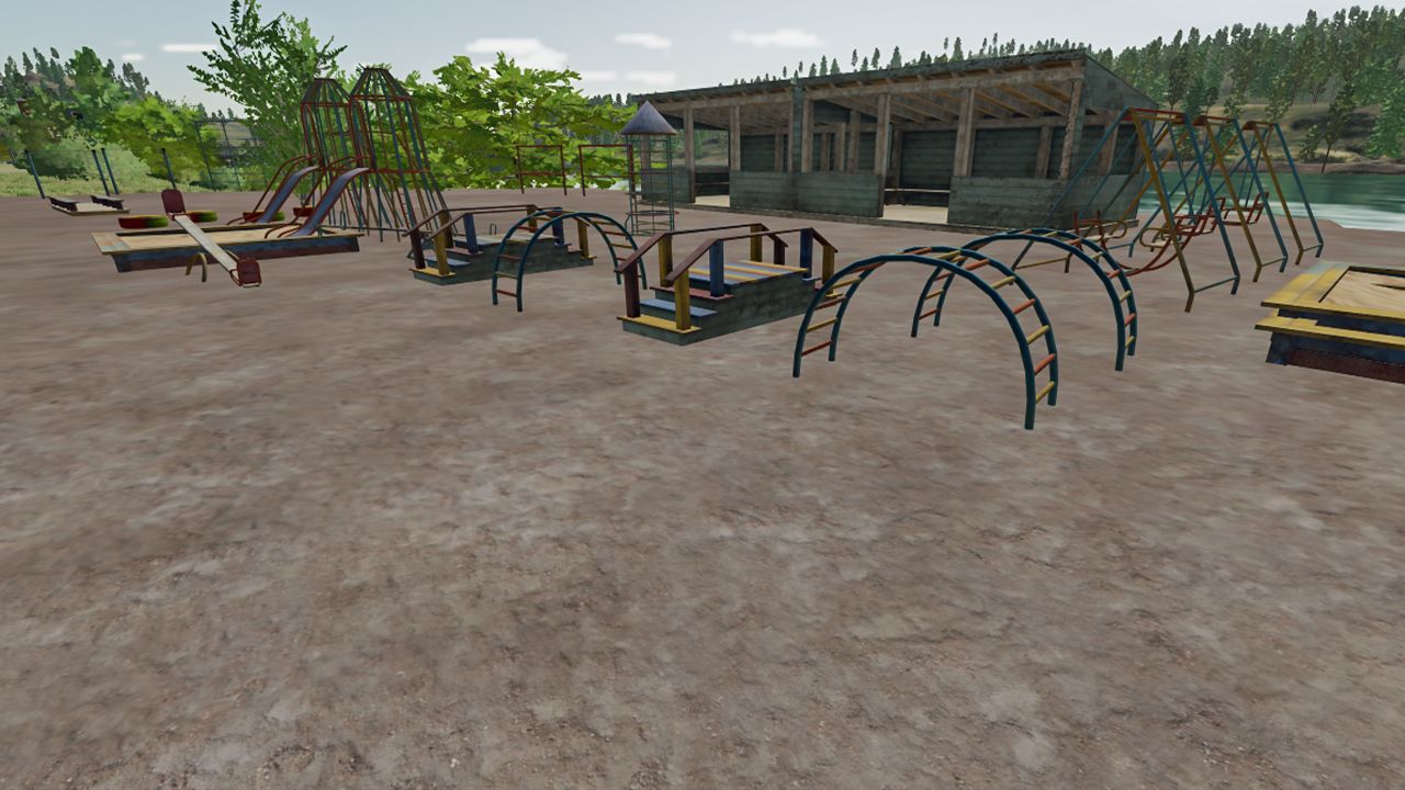 Decorações de playground FS22 - KingMods