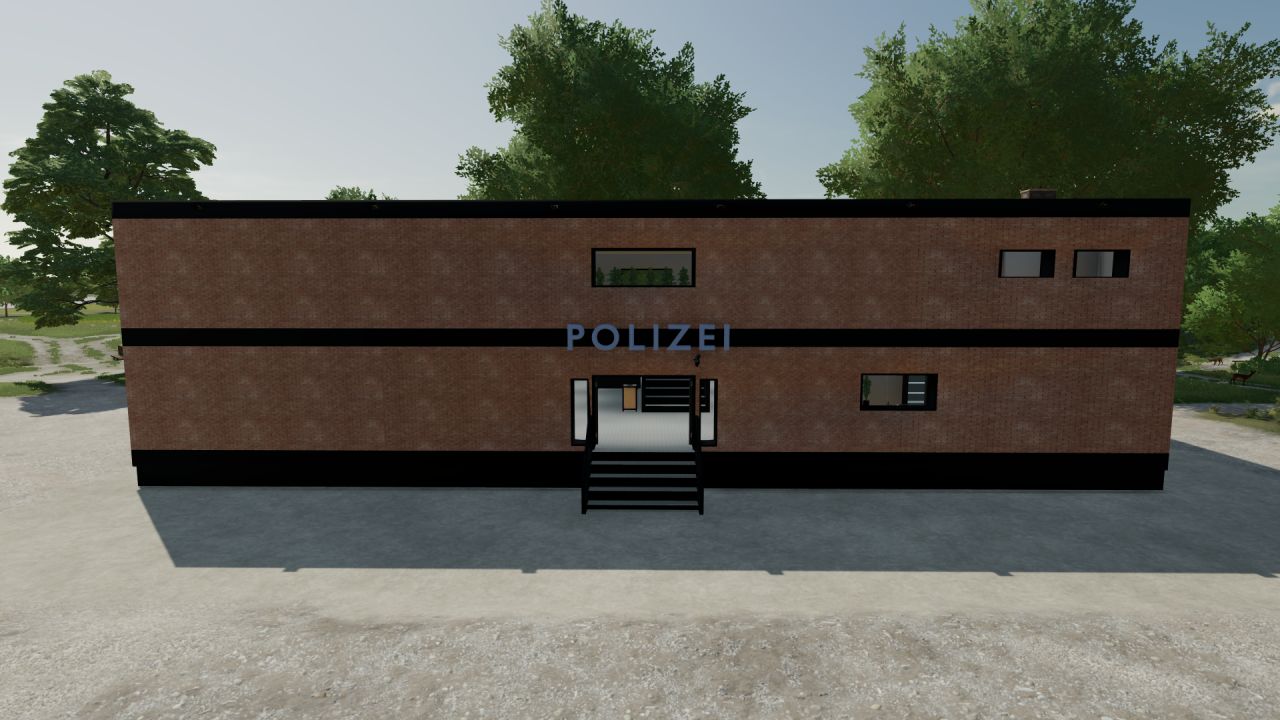 Posterunek policji FS22 - KingMods