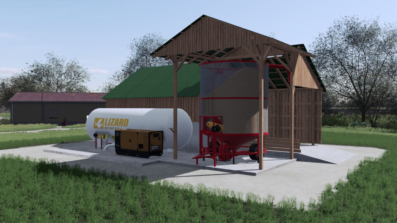 Polish Corn Dryer Addon FS22 - KingMods