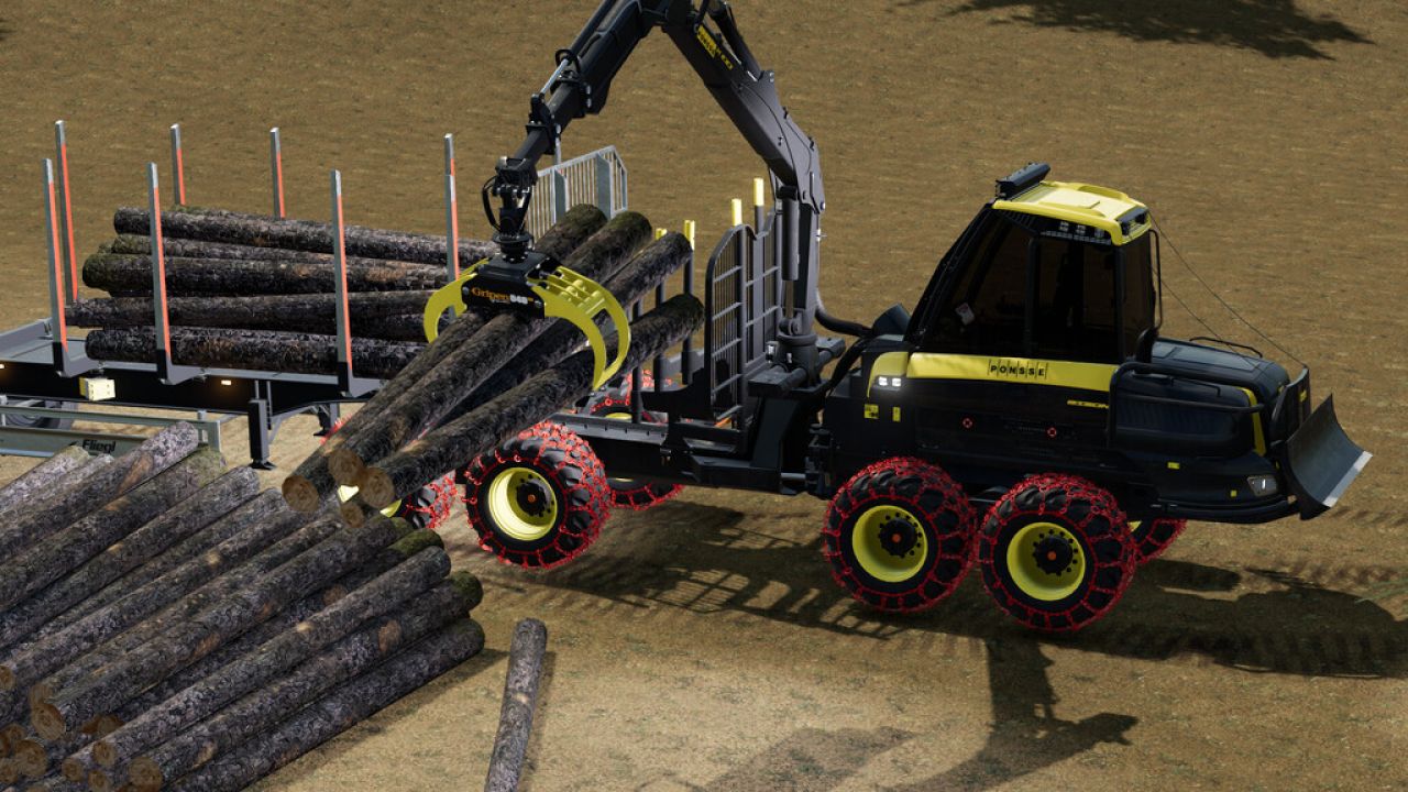 Ponsse Bison Active Frame Shuttle FS22 - KingMods