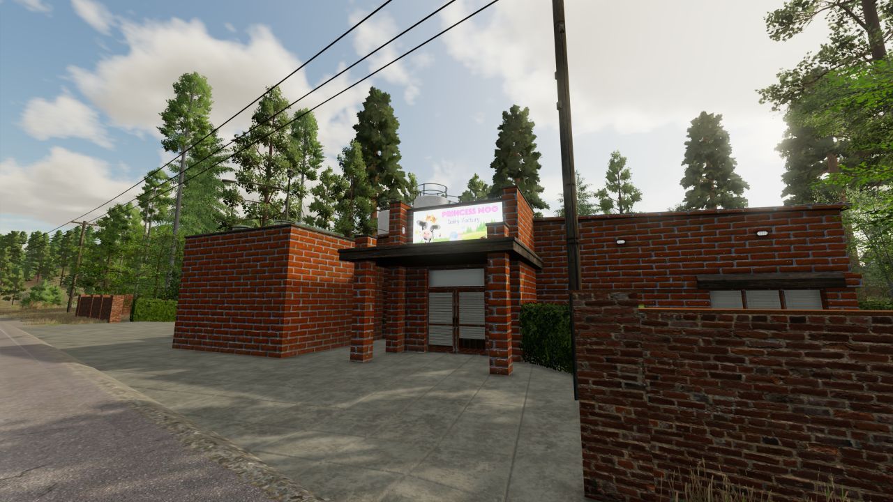 Princess Moo Dairy Factory FS22 - KingMods