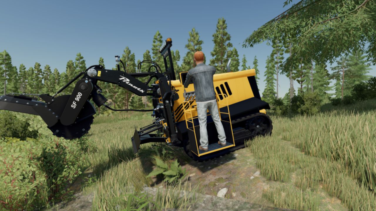 Trymer do pniaków Prinoth FS22 - KingMods