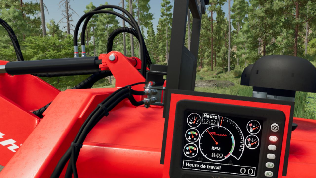 Aparador de Tocos Prinoth FS22 - KingMods