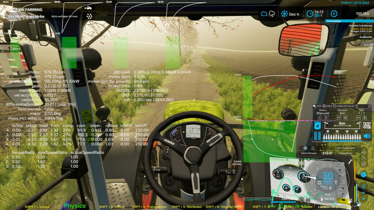 Reduced Engine Braking Force FS22 - KingMods