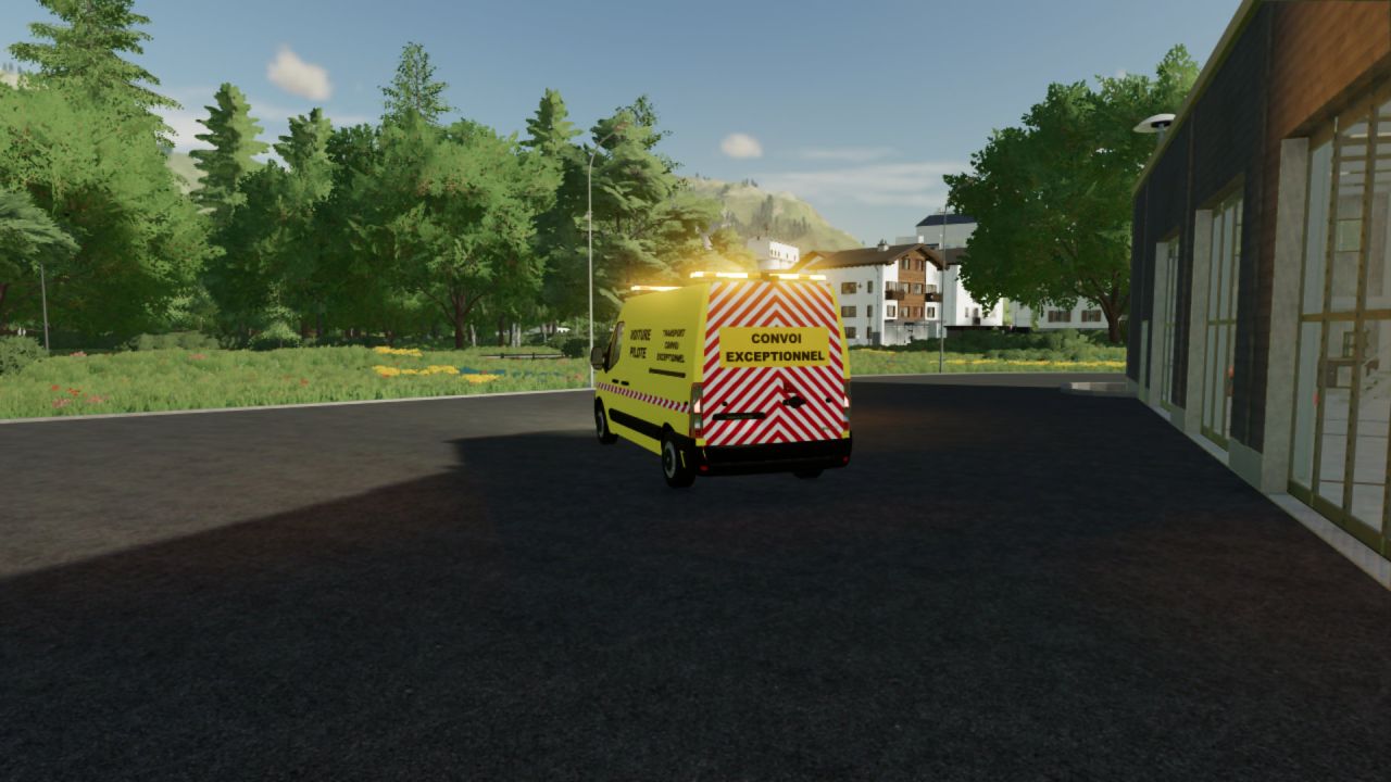 Renault Master Convoi Exceptionnel FS22 - KingMods