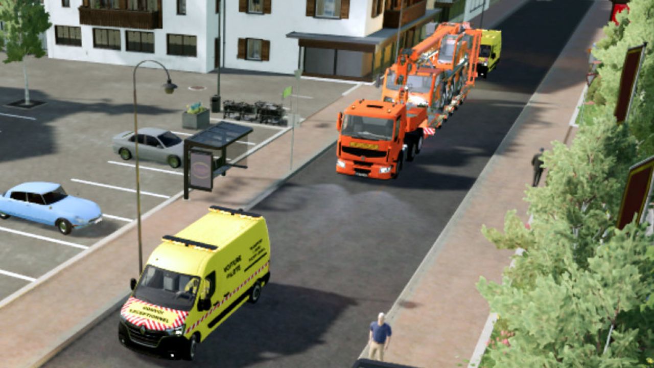 Renault Master Convoi Exceptionnel FS22 - KingMods