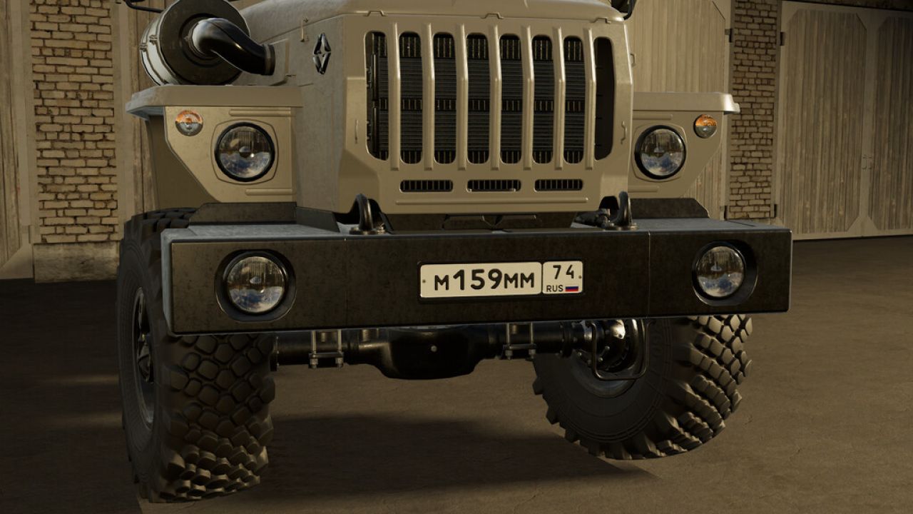 Rosyjskie tablice rejestracyjne FS22 - KingMods