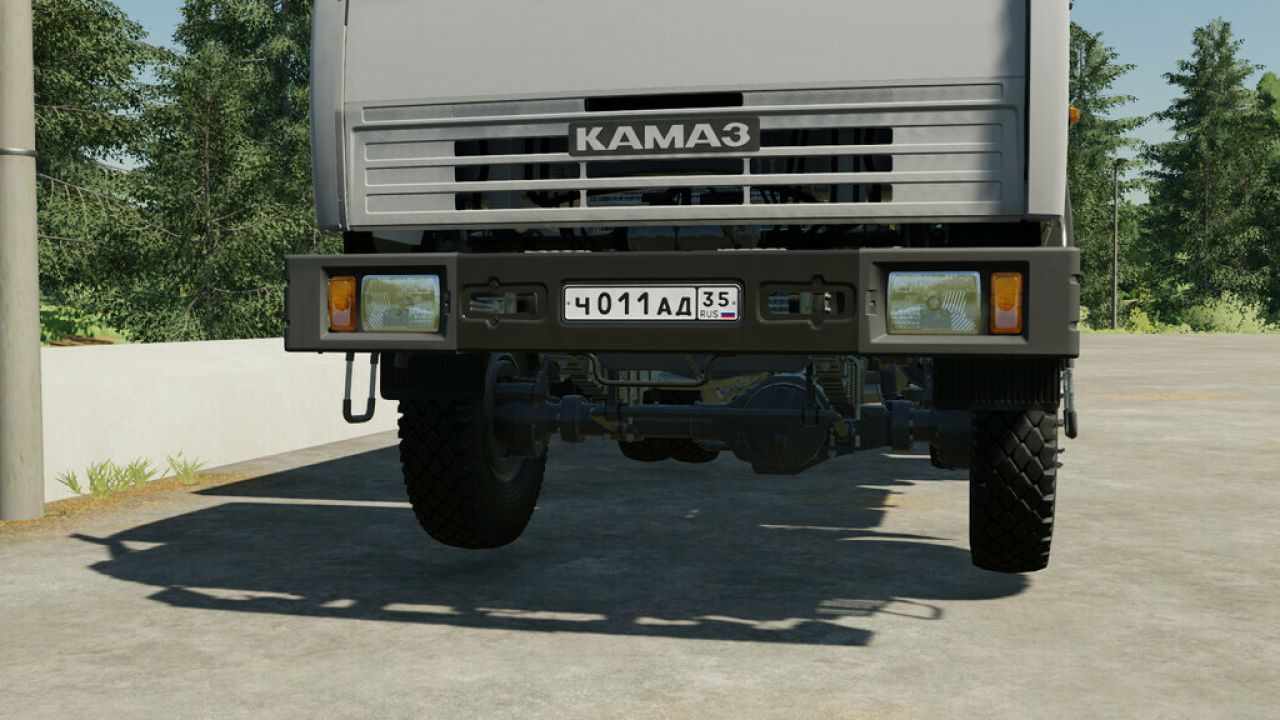 Rosyjskie tablice rejestracyjne FS22 - KingMods