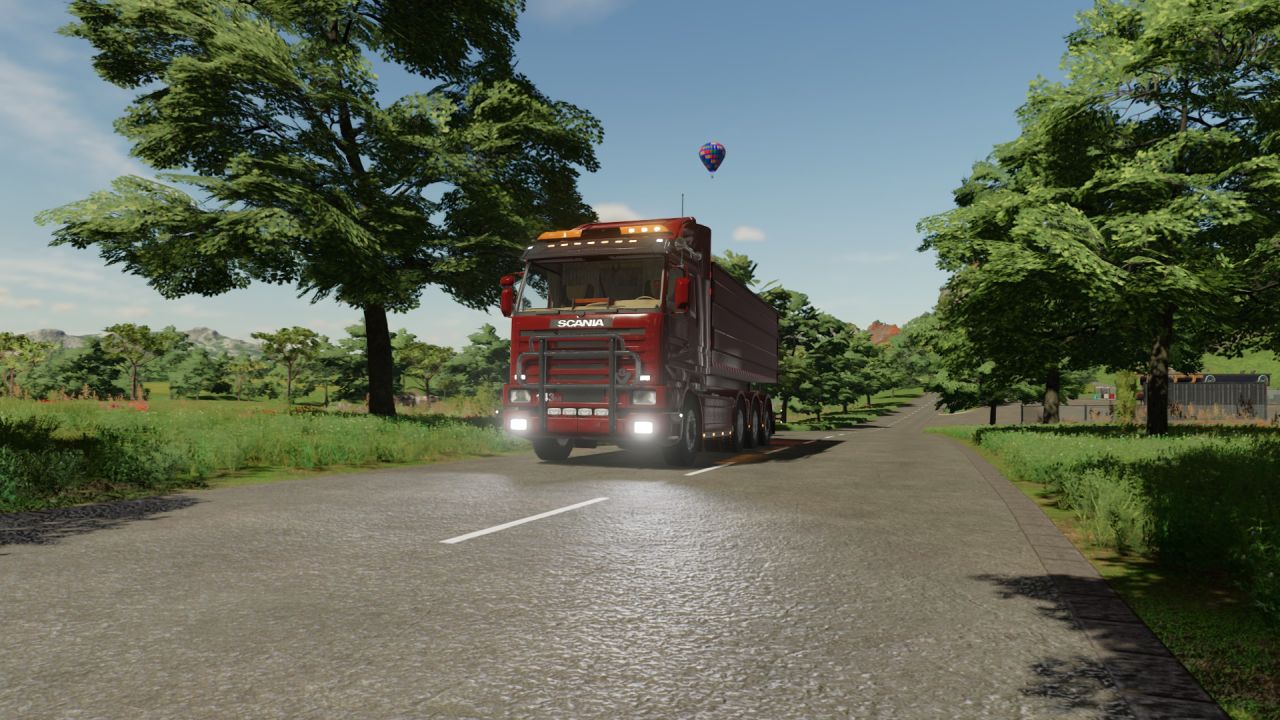 Scania 143M Hooklift FS22 - KingMods