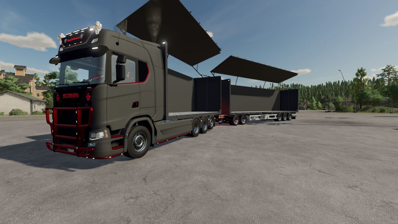 Scania S Swap Body Pack FS22 - KingMods