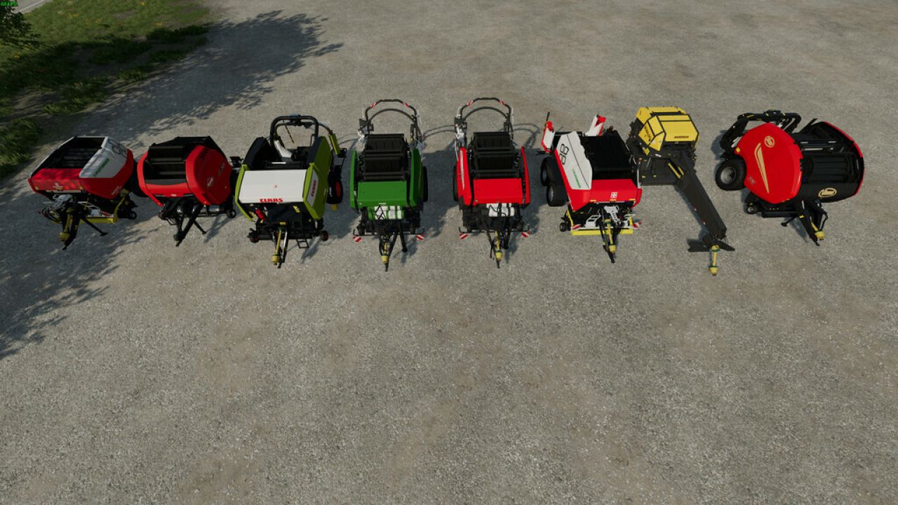 Selectable Bale Capacity Pack FS22 - KingMods