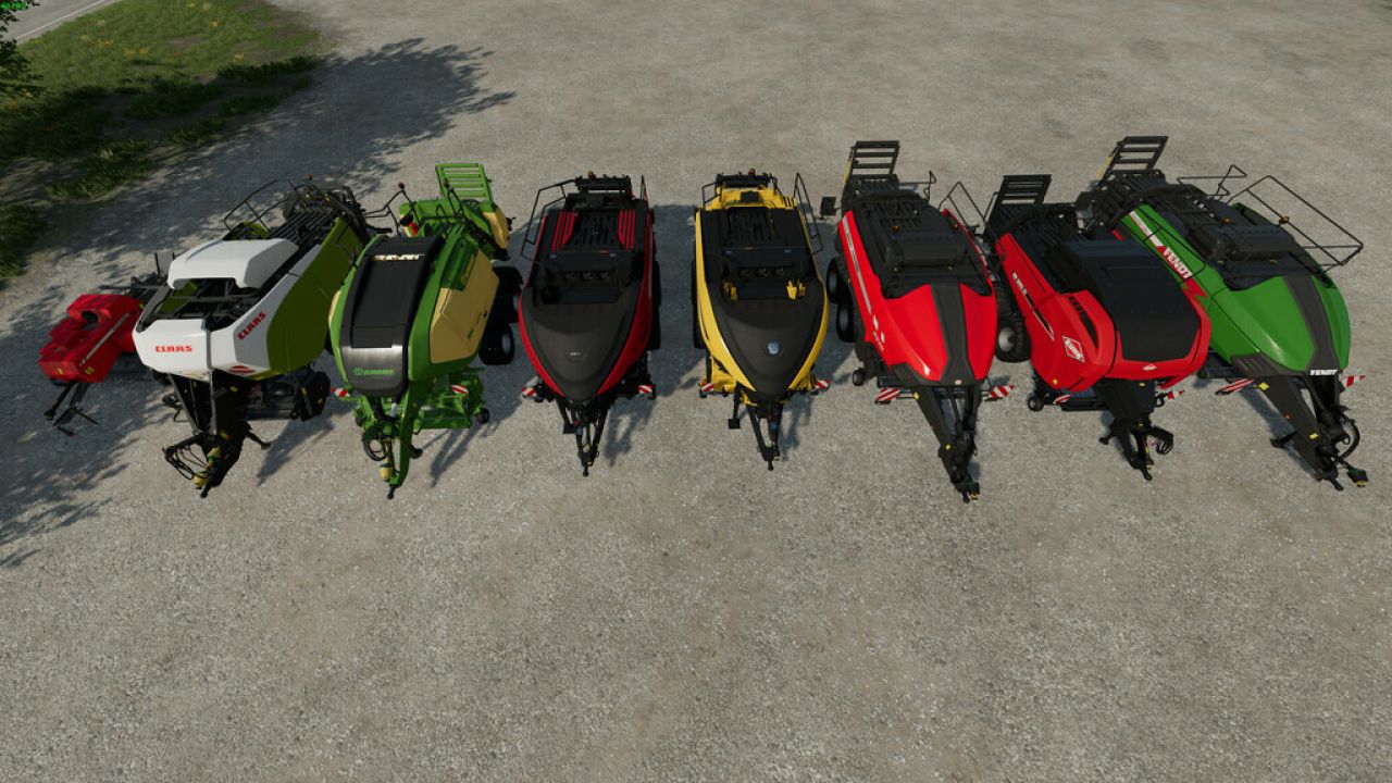 Pack De Capacité De Balle Sélectionnable FS22 - KingMods