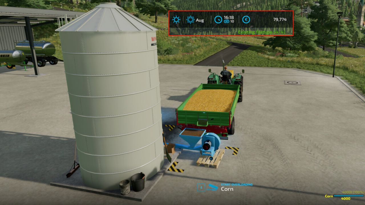 Silo Filltype Limiting FS22 - KingMods
