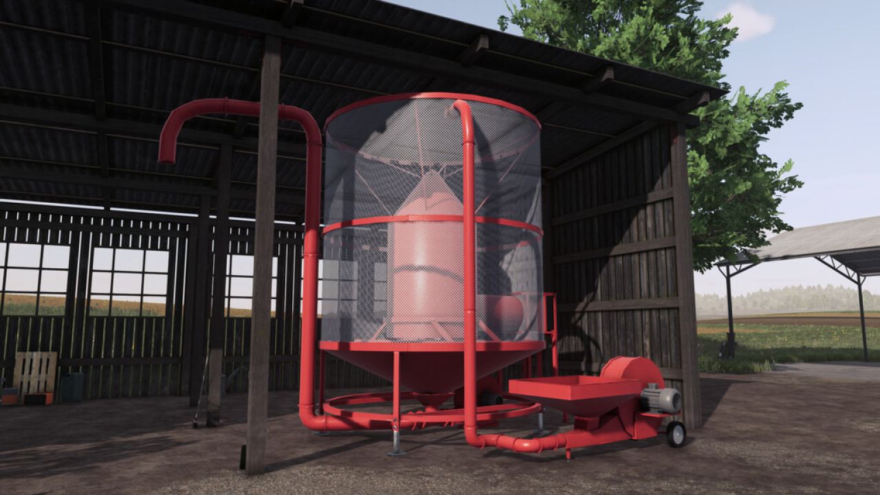 Small Corn Dryer FS22 - KingMods