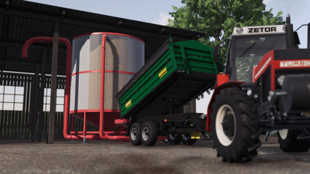 Small Corn Dryer FS22 - KingMods