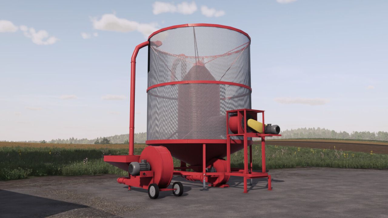 Small Corn Dryer FS22 - KingMods