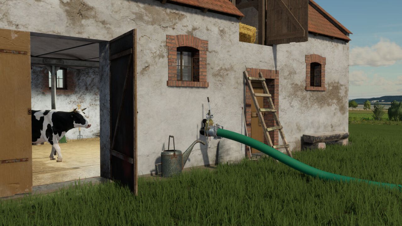 Small Cowshed FS22 - KingMods