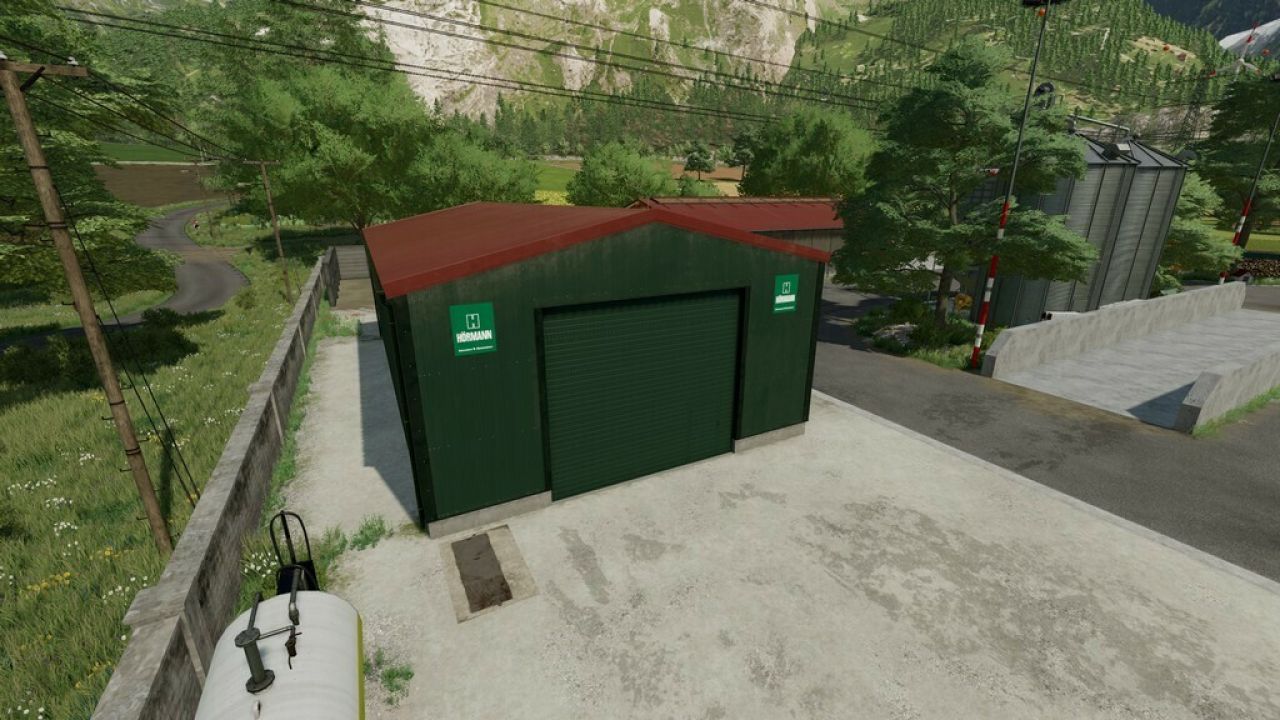 Small Hörmann Garage FS22 - KingMods